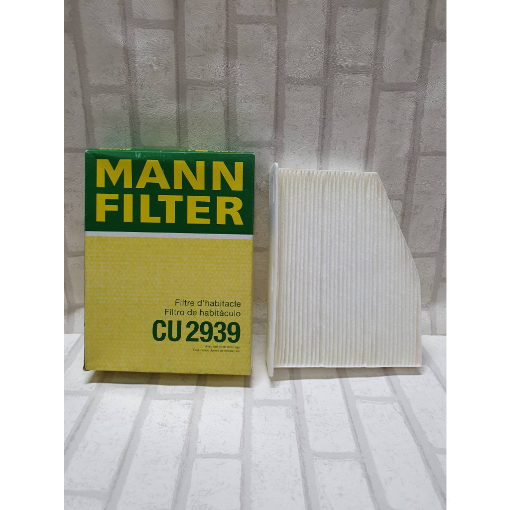 กรองแอร์ Audi A3 8P ( 2003 - 2013 ) ทุกรุ่น / Cabin Air Filter Mann CU ...