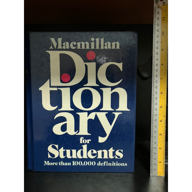 พจนานุกรมมือสอง Used | Macmillan Dictionary For Students (Hardcover) : for Children junior-high ...
