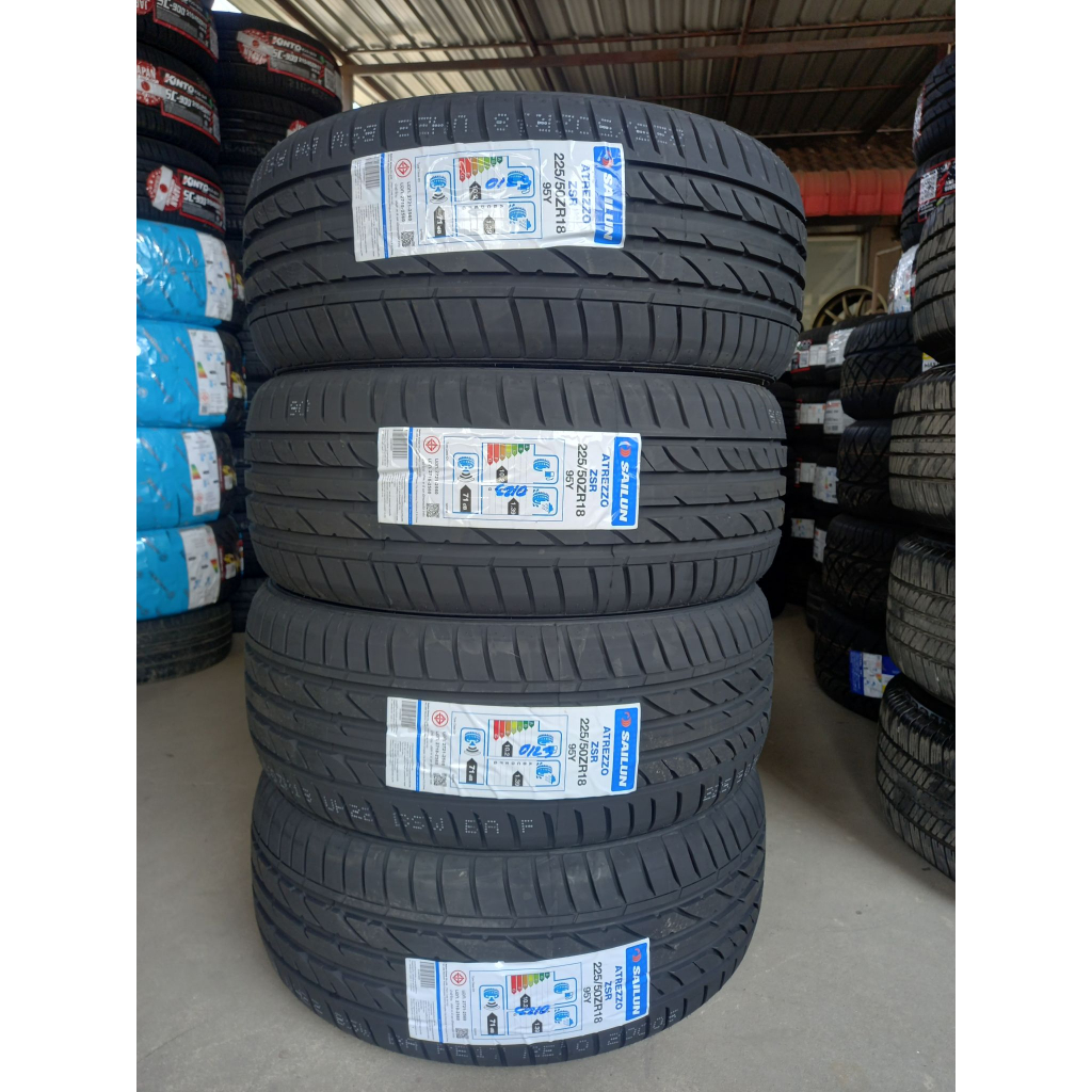 ยางใหม่ 225-50-18 ปี 24 ยางเกรดดี มีรับประกัน | Shopee Thailand