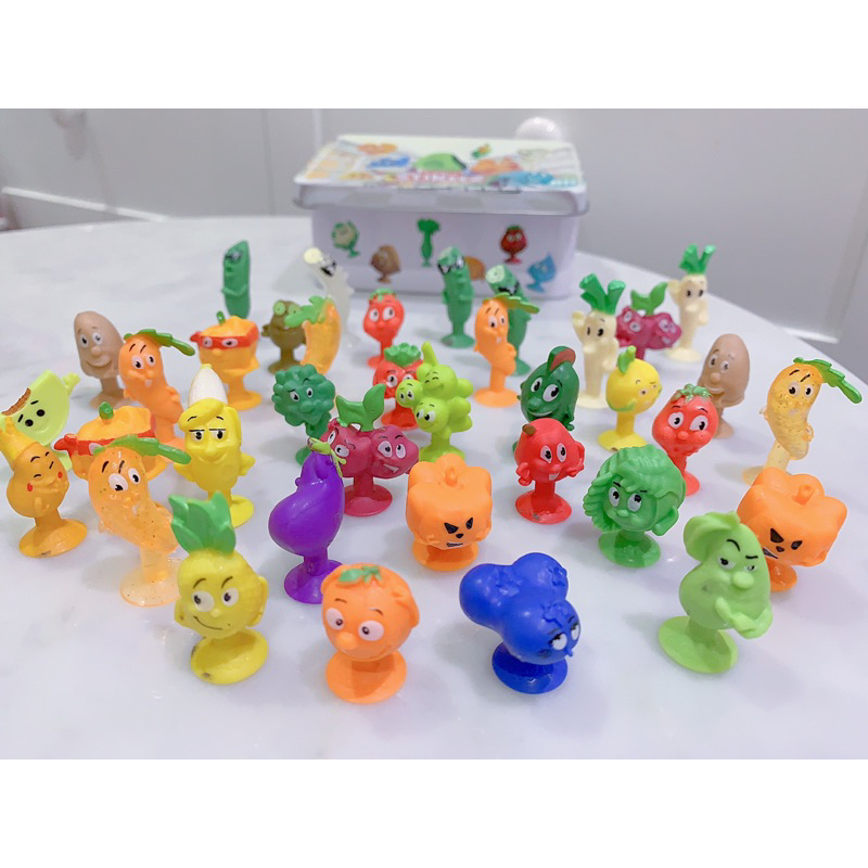 Coles Stikeez Fresh Friends ผักจุ๊บโต๊ะ ตั้งได้ มือสอง ของแท้อเมริกา ...