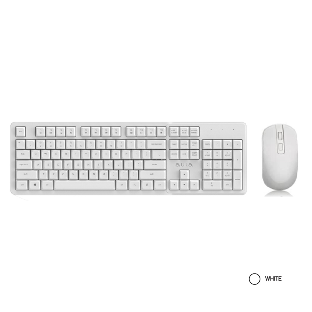 AULA AC202 Wireless Office Combo Set Keyboard & Mouse | Shopee Thailand