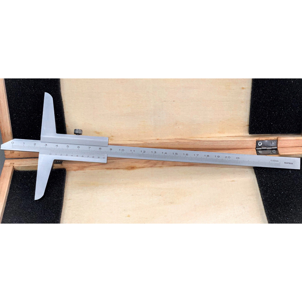 Vernier Depth Calipers เวอร์เนียร์วัดความลึก มีค่าอ่าน 0.02 mm ...