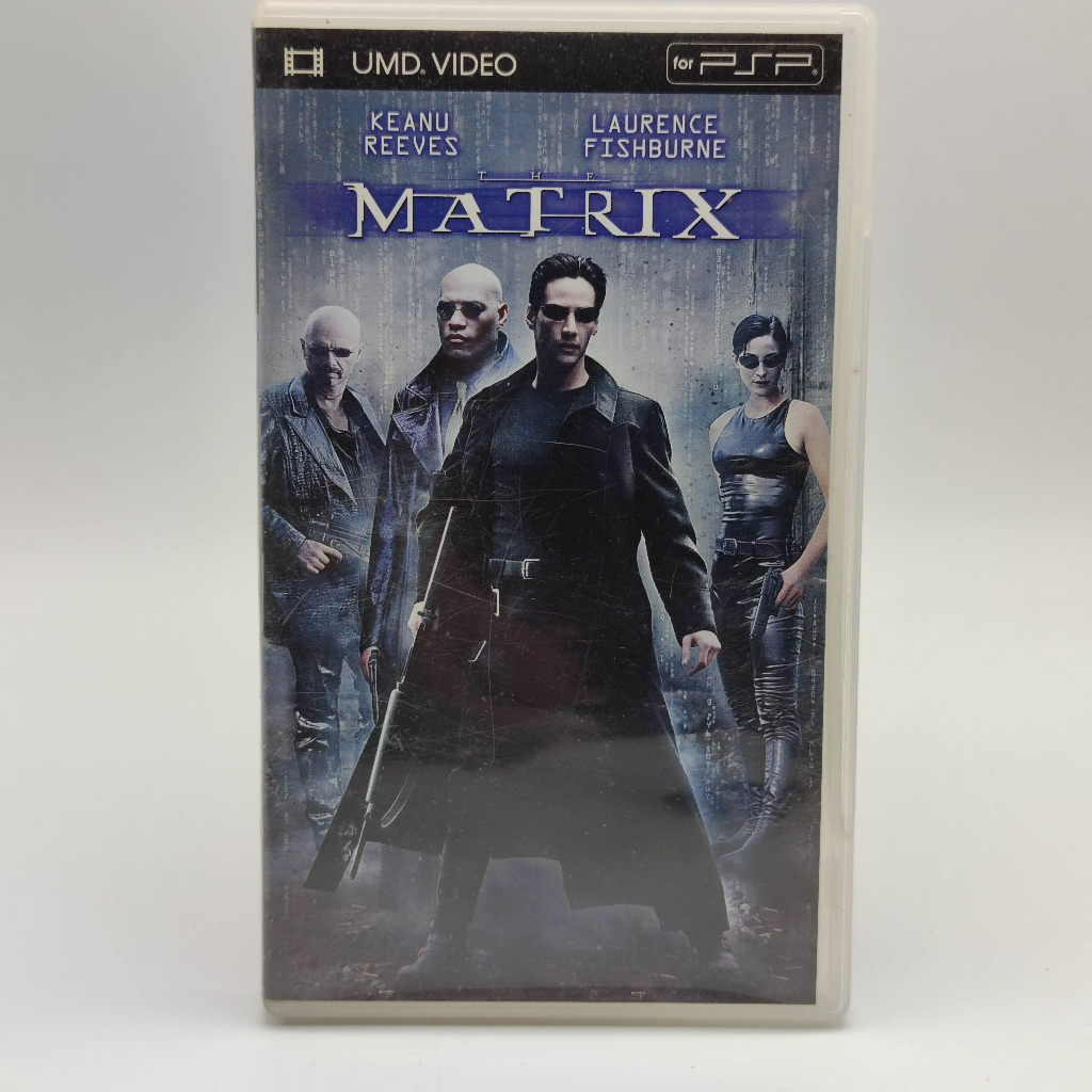 MATRIX Keanu Reeves แผ่นแท้ UMD SONY PSP แผ่นสภาพดี | Shopee Thailand