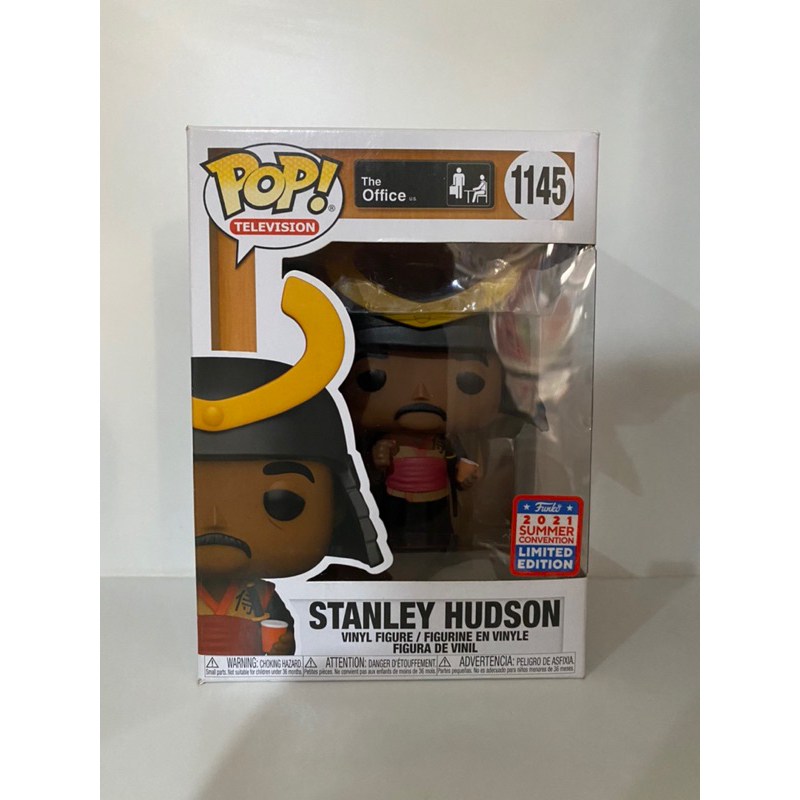 Funko Pop Stanley Hudson The Office SDCC 2021 Limited Edition 1145 ...