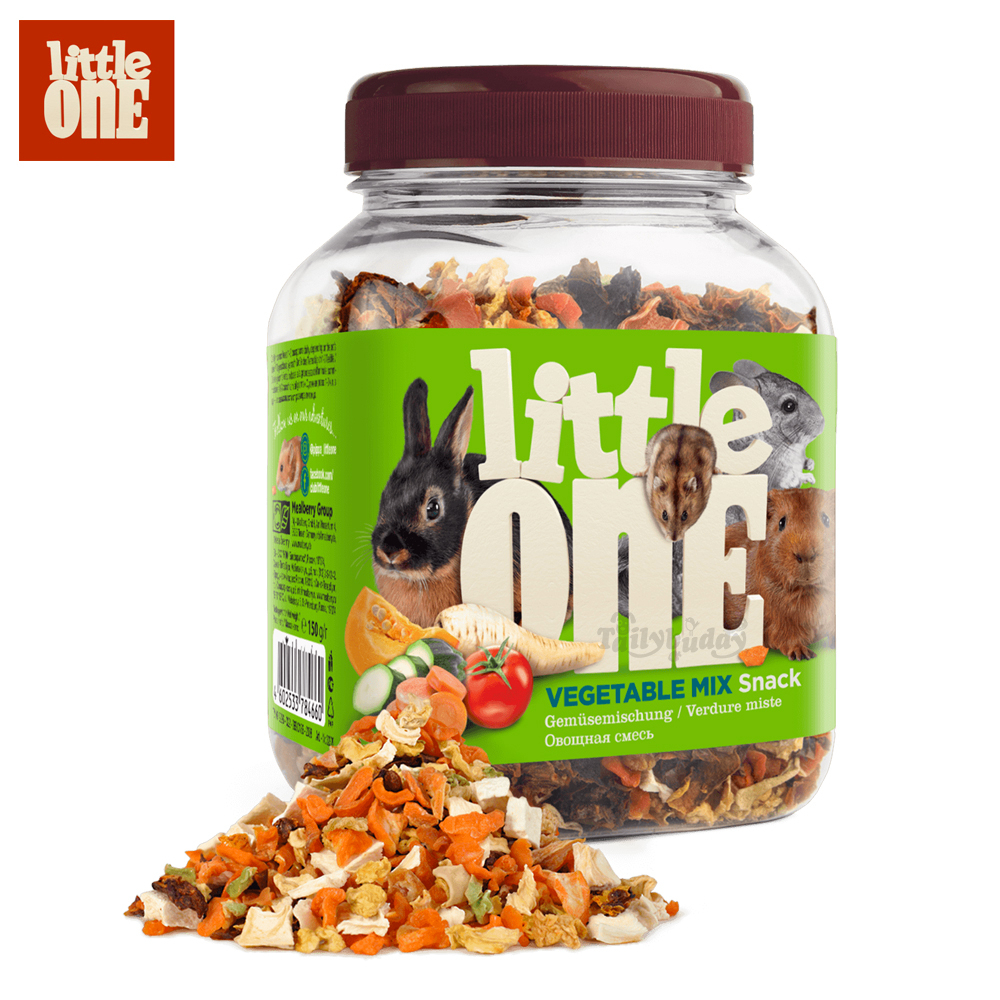 Little One snack Vegetable mix ขนมกระต่ายและสัตว์ฟันแทะ รสผักรวม (150g ...