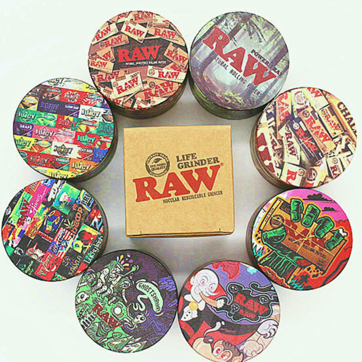 ที่บดสมุนไพร RAW Grinder ขนาด 50mm 4 ชั้น | Shopee Thailand