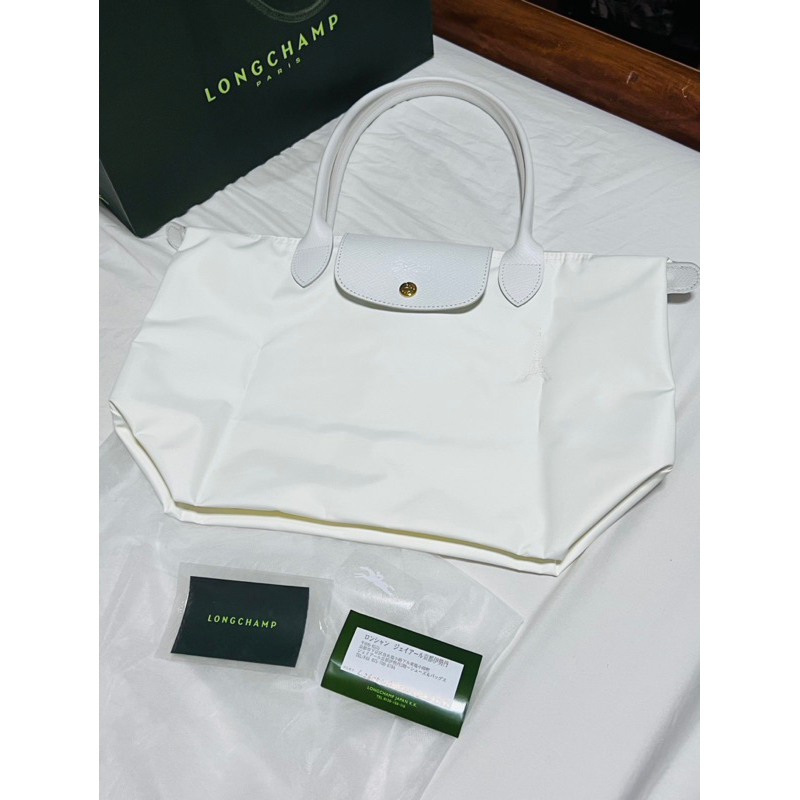 Longchampสีขาว Japan limited edition | Shopee Thailand
