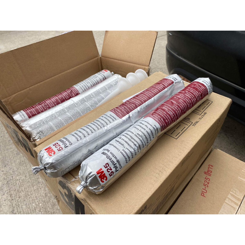กาวPU3M 525 (โพลียูรีเทน ยาแนว ) 1 ลัง 12หลอด | Shopee Thailand