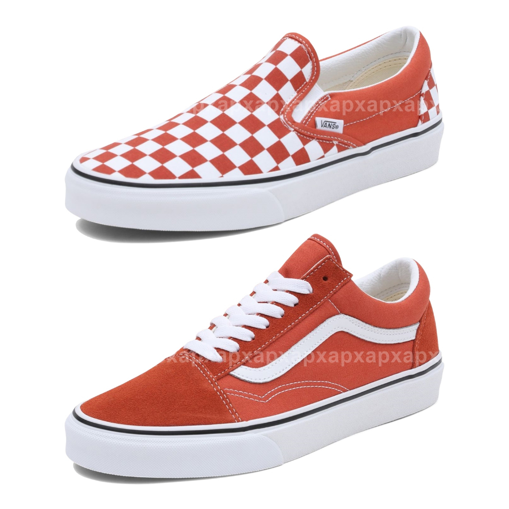 Vans รองเท้าผ้าใบ Classic Slip-On Checkerboard / Old Skool | Color ...