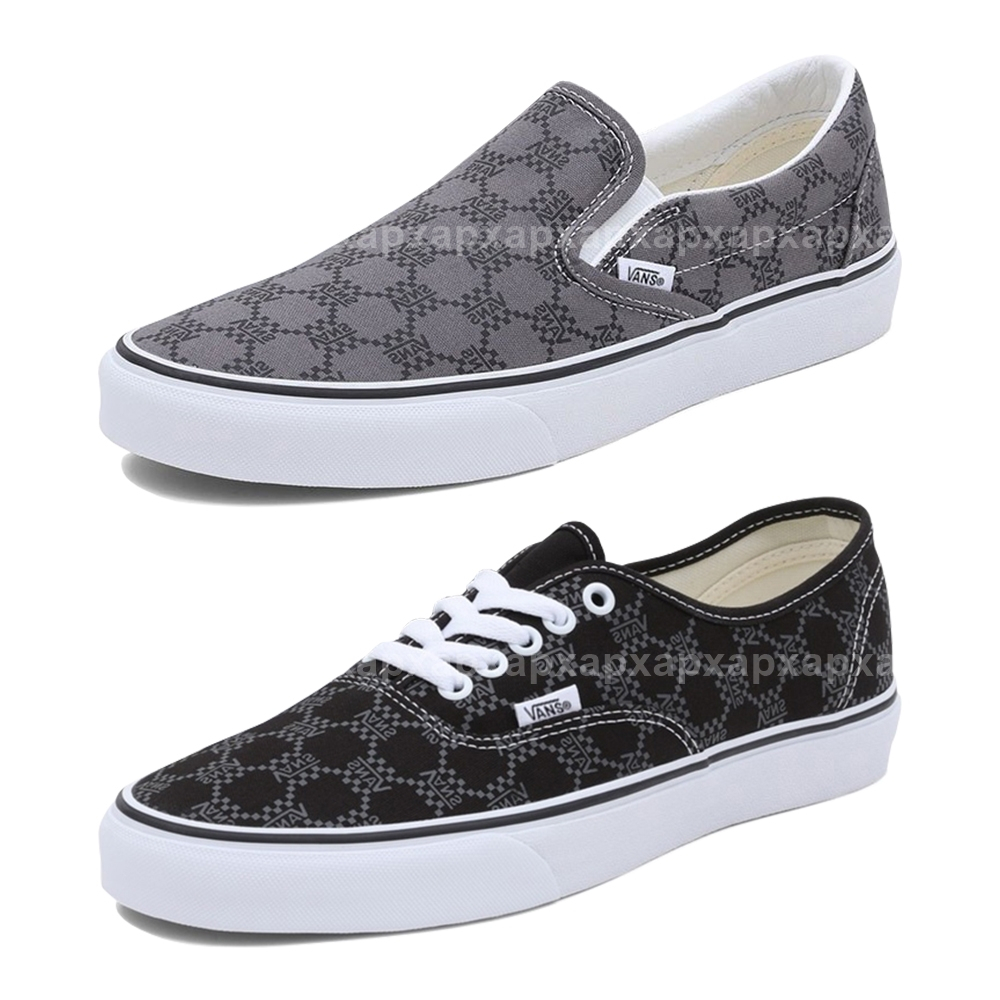 Vans รองเท้าผ้าใบ Authentic / Classic Slip-On | Monogram (2รุ่น ...