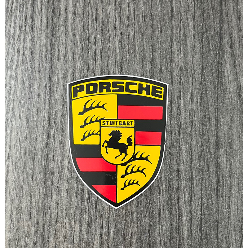 PORSCHE Sticker สติกเกอร์รถพอร์ช PVC สติ๊กเกอร์ สติกเกอร์รถ สติกเกอร์ ...