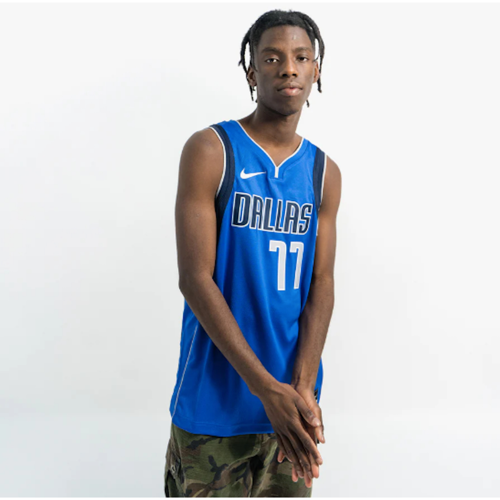 เสื้อบาสเกตบอลแฟชั่น เกรดเทียบเท่าช้อป : Dallas mavericks Icon Edition ...