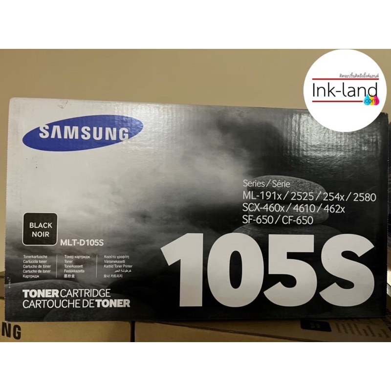 SAMSUNG MLT-D105S BLACK ตลับหมึกโทนเนอร์ ของแท้ | Shopee Thailand