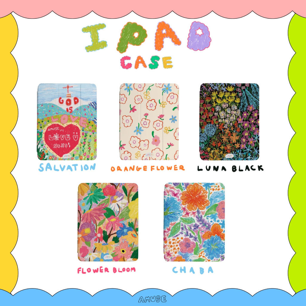 amuse stuff- preoder ipad case by amuse เคสไอแพด | Shopee Thailand