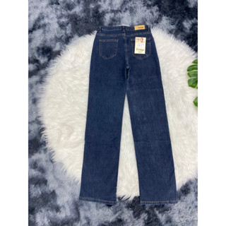 กางเกงยีนส์กระบอกเล็กเอวสูงผ้ายืด รหัส B80 (2233) | Shopee Thailand