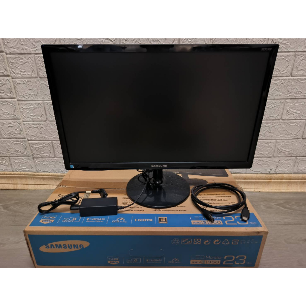 จอ Samsung S23C350H 23 นิ้ว 1920 x 1080 พิกเซล Full HD มือสอง | Shopee ...