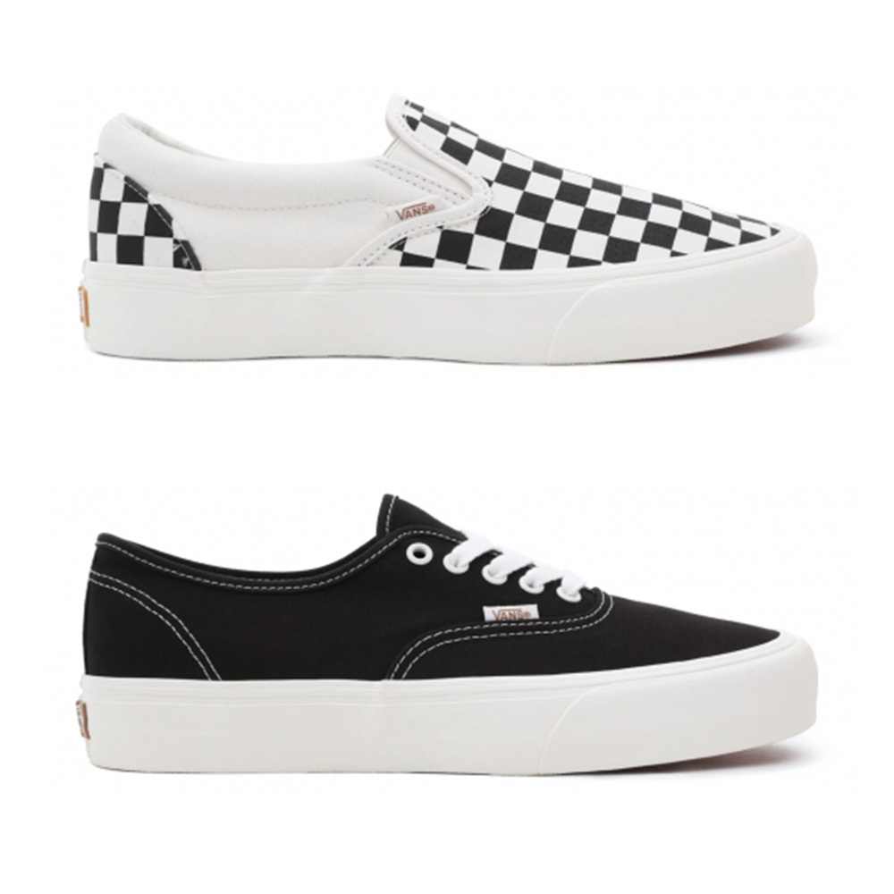 Vans รองเท้าผ้าใบ Slip-On Checkerboard VR3 / Authentic VR3 (2รุ่น ...