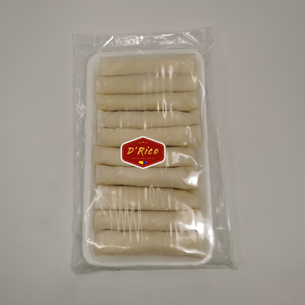 Spring Rolls Ham & Cheese: - (10 Pcs/Pack) - D'Rico's Frozen Latin ...