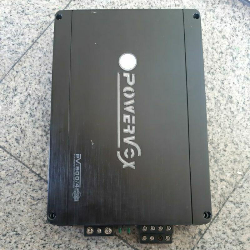 แอมป์ติดรถยนต์ POWER VOX PV-500/4 4CH Mosfet power amplifier มือสอง ...