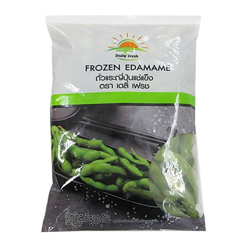 ถั่วแระญี่ปุ่นแช่แข็ง ตรา เดลี่ เฟรช 500 กรัม | Shopee Thailand