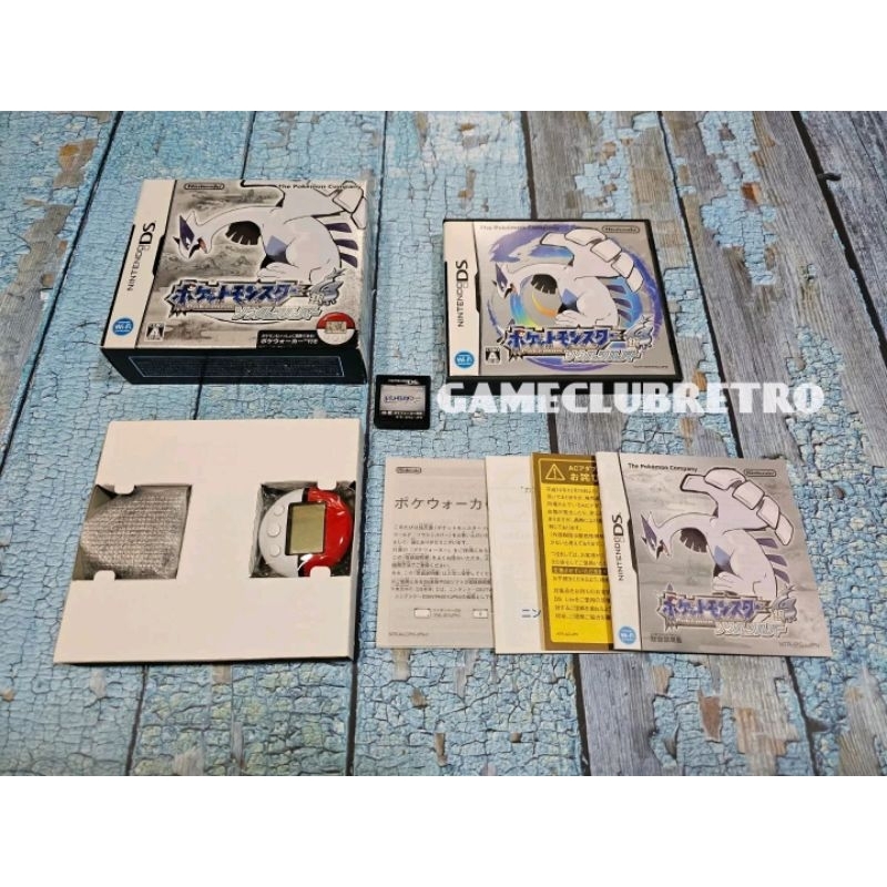 Pokemon Soul Silver +pokewalker Nintendo DS | Shopee Thailand