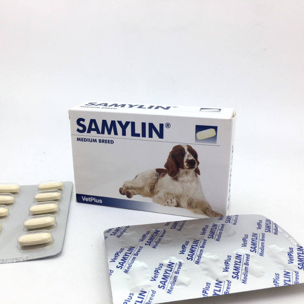 SAMYLIN Medium Breed อาหารเสริมบำรุงตับ สำหรับสุนัข | Shopee Thailand