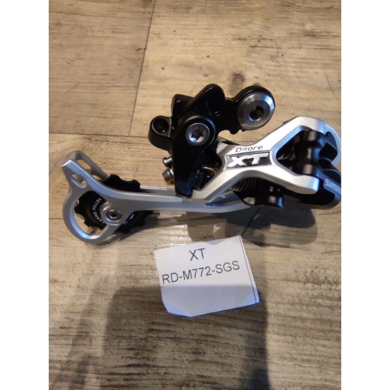 ตีนผี Shimano XT M772 SGS 9Speed japan | Shopee Thailand