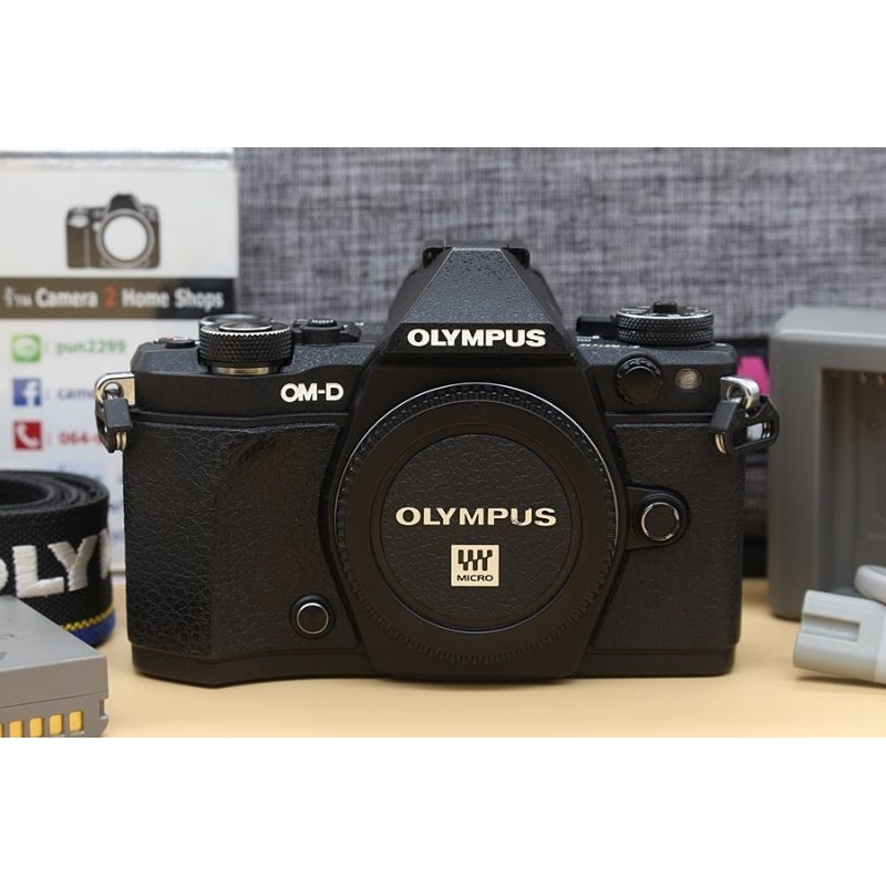 Body Olympus OMD EM5 mark II (สีดำ) อดีตประกันศูนย์ | Shopee Thailand