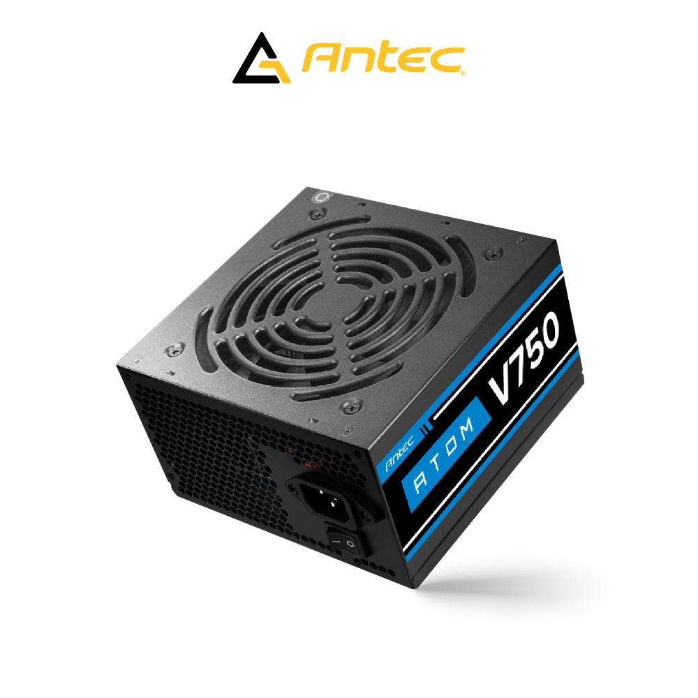 POWER SUPPLY (อุปกรณ์จ่ายไฟ) ANTEC Atom V650 (650W.), V750 (750W.) พัด ...