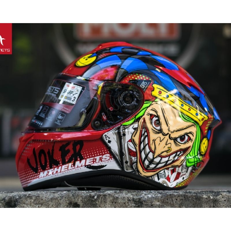 หมวกกันน็อค MT Joker MT helmets หมวกกันน็อคเต็มใบ | Shopee Thailand