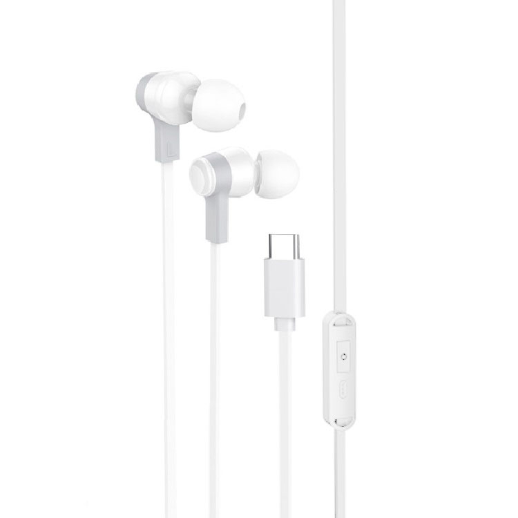 หูฟังไทป์ซี หูฟังไอแพดแอร์4 แอร์5 หูฟังโปร เสียงดี มีปุ่มปรับเสียง ซัมซุง Samsung Ipad Hoco M86 ...