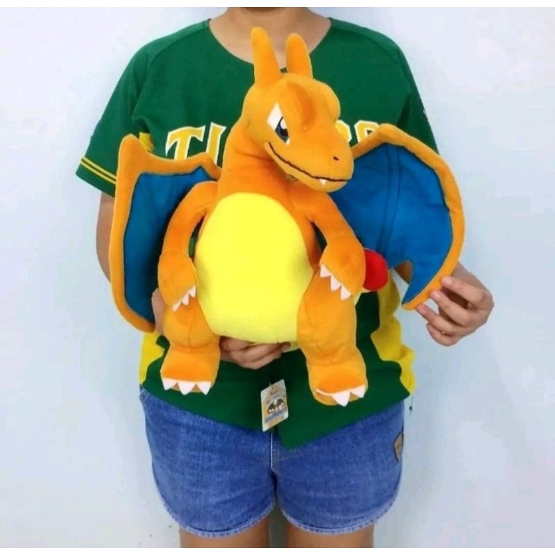 ตุ๊กตาโปเกม่อน ลิซาร์ดอน Lizardon Rizadon เรื่องpokemon งานแท้ญี่ปุ่น ...