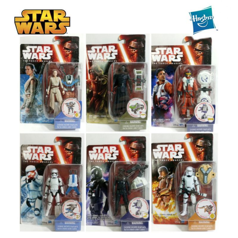 Star Wars The Force Awakens Action Figure Disneys Hasbro Starwars Jedi ...