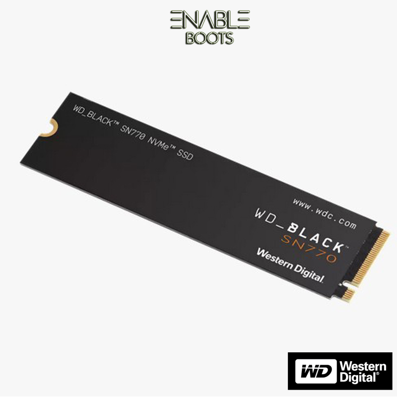 WD BLACK SN770 250GB SSD M.2 NVMe GEN4 (WDS250G3X0E) | Shopee Thailand