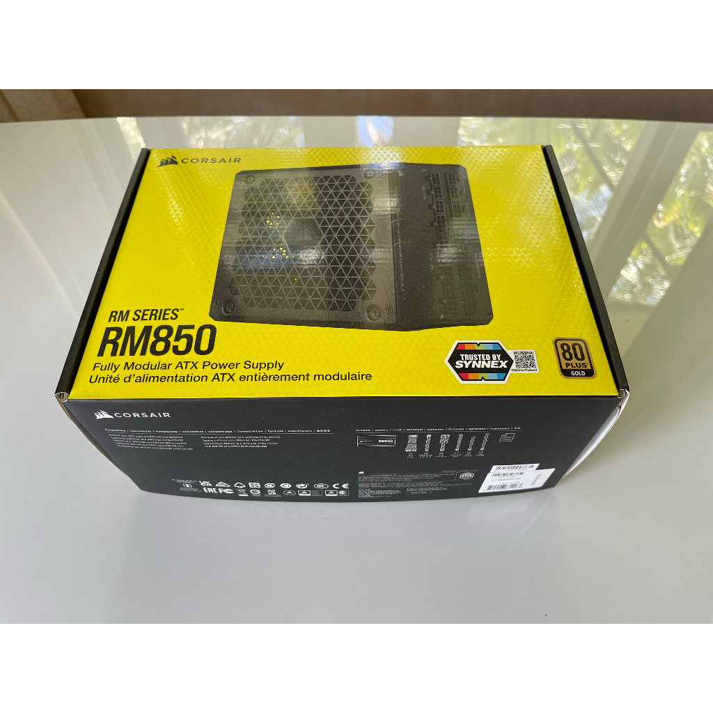 พาวเวอร์ซัพพลาย Corsair RM850 PSU 850W 80+ Gold (มือสอง) ประกันศูนย์ไทย ...