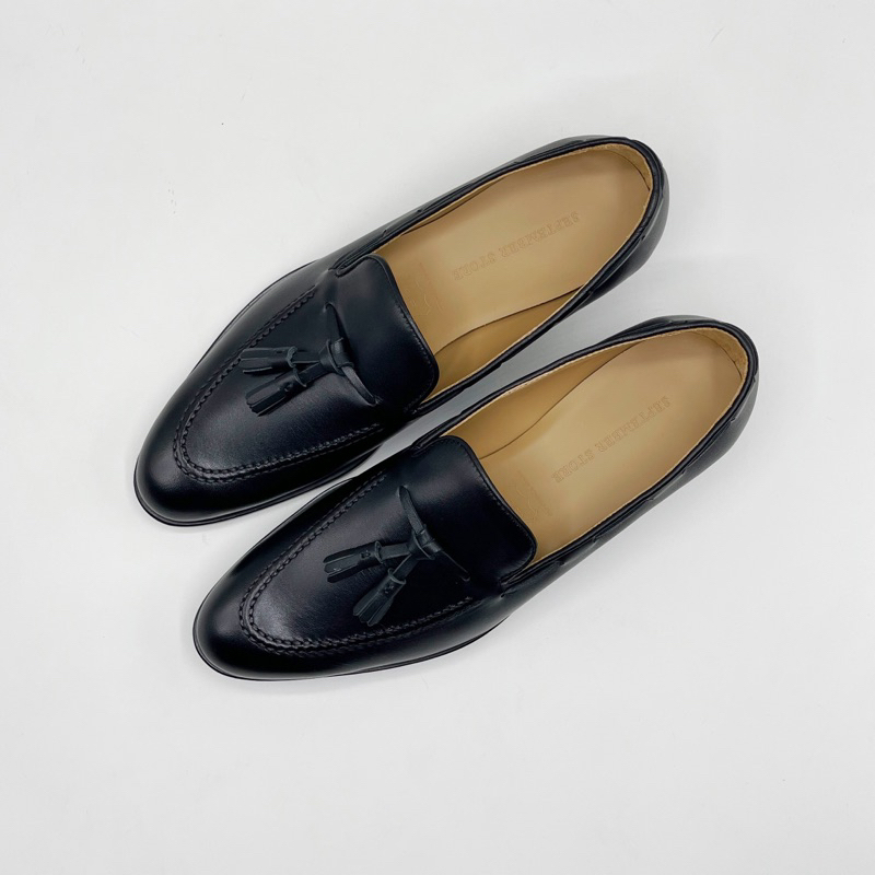SEPTEMBER STORE - Classic Tassel Loafer (Black) | Shopee Thailand