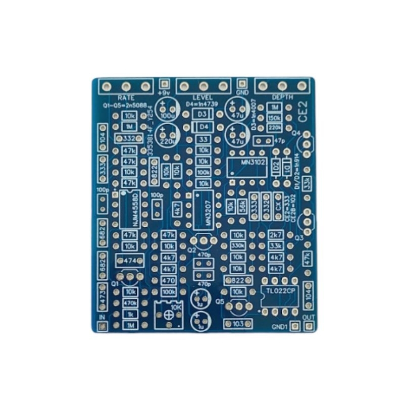 PCB บอส CE2 Chorus ใช้กับ MN3207 สำหรับงาน DIY เสียงฉ่ำหวาน | Shopee ...