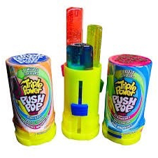 🔥 พร้อมส่งจากไทย 🔥 ASMR Triple Power Push Pop ลูกอมแท่ง รวม 3 รส ใน 1 ...