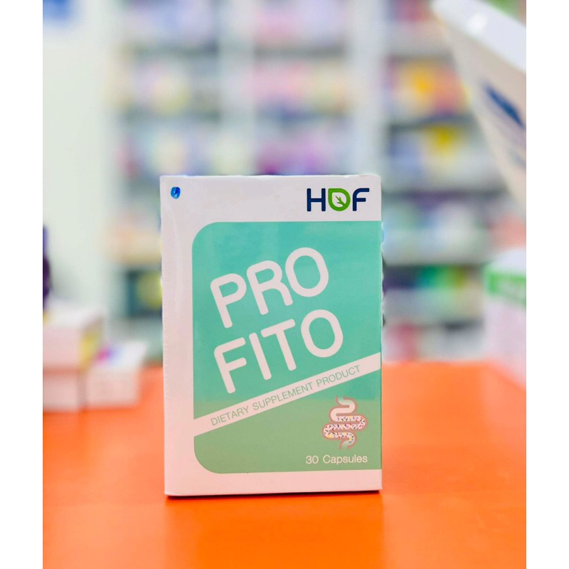 HOF PROFITO โพรไฟโต้ (30 แคปซูล) ผลิตภัณฑ์เสริมอาหารจุลินทรีย์โพรไบโอติ ...