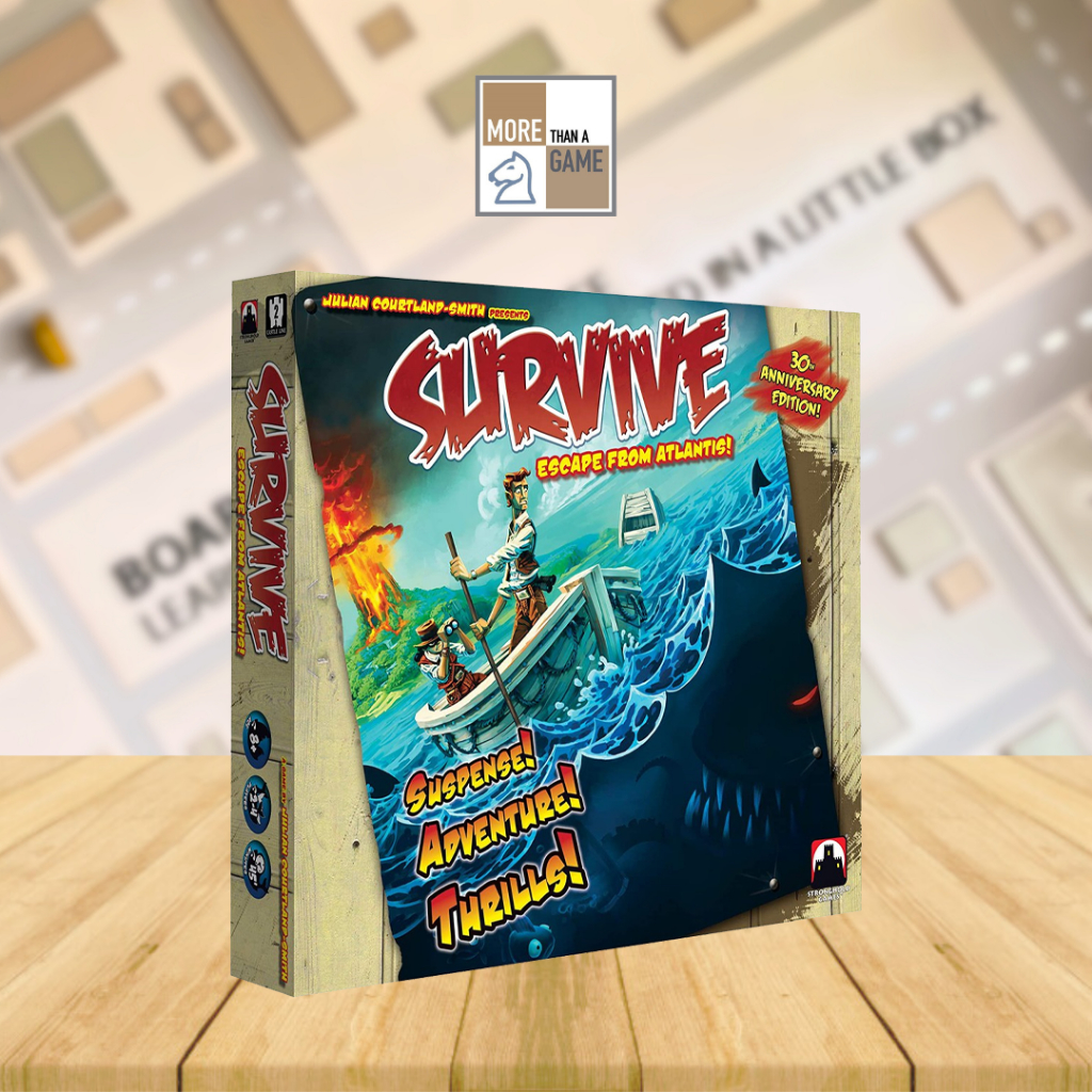 Survive หลบหนีข้ามมหาสมุทร Boardgame [ของแท้] TH/ENG VERSION | Shopee Thailand