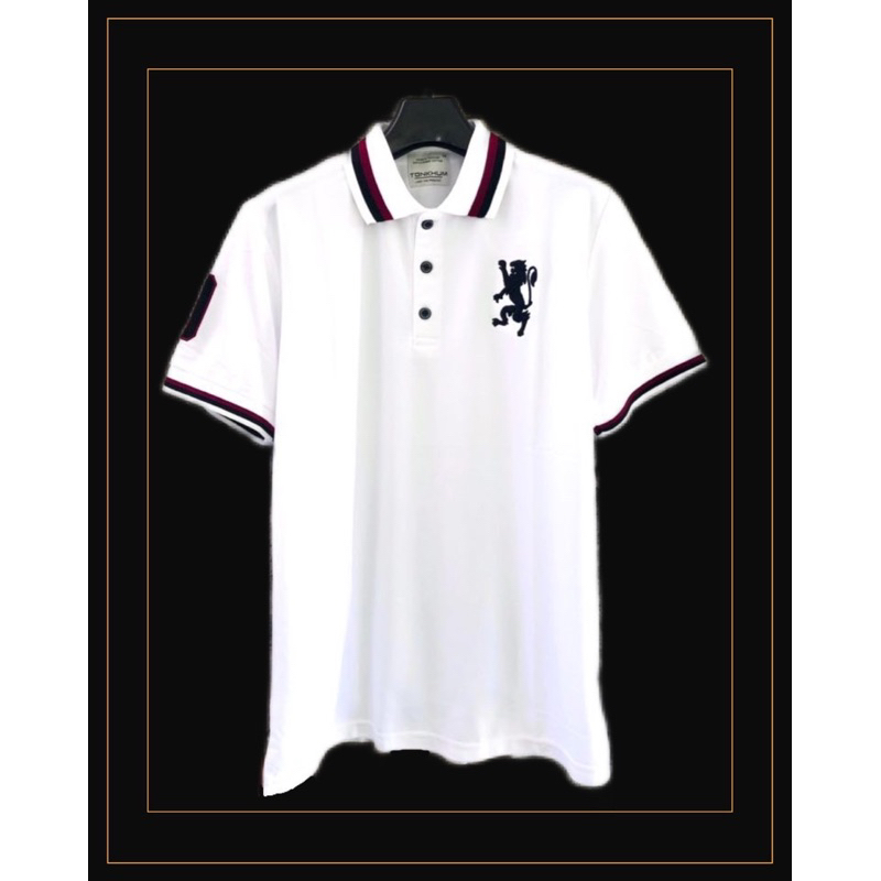 เสื้อโปโลปักสิงห์ปกคลิปไซส์ใหญ่ S-8XL อก38-60” | Shopee Thailand