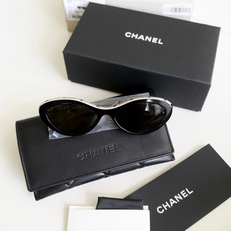 NEW! แว่นกันแดด chanel sunglasses 5416 ของแท้ 100% | Shopee Thailand