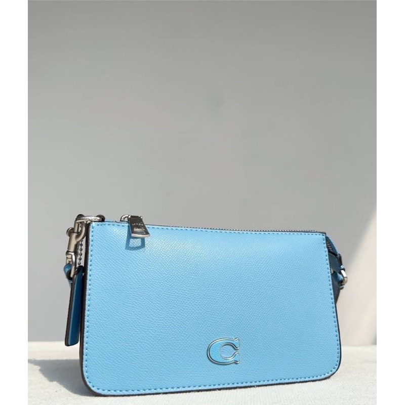 Coach Pouch Bag With Signature Canvas Detail | Shopee Thailand