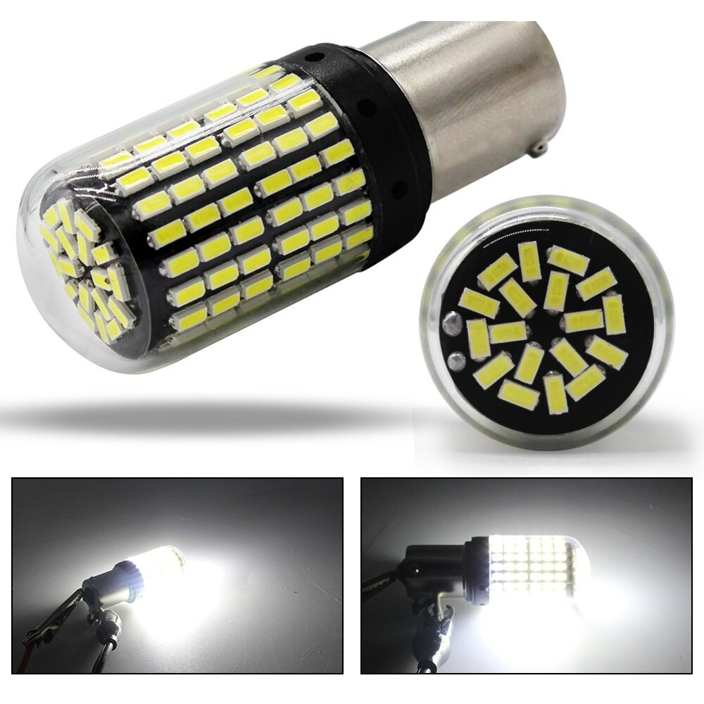 หลอดไฟเลี้ยว ไฟถอย LED 144ชิป SMD จำนวน 1คู่ สว่างมาก 12V | Shopee Thailand