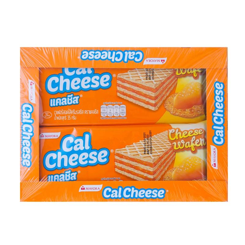 Cal Cheese แคลชีส เวเฟอร์สอดไส้ครีมชีส มีให้เลือก 3 แบบให้เลือก ...