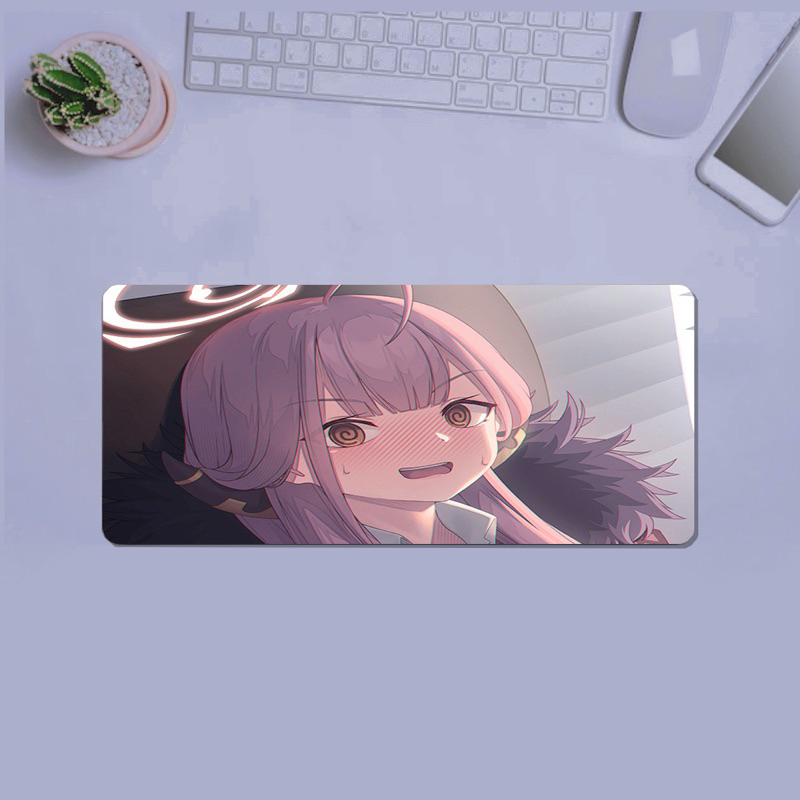 Blue Archive แผ่นรองเมาส์พิมพ์ลาย Mouse Pad ขนาด 70x30 cm บลูอาร์ไคฟ์ ...