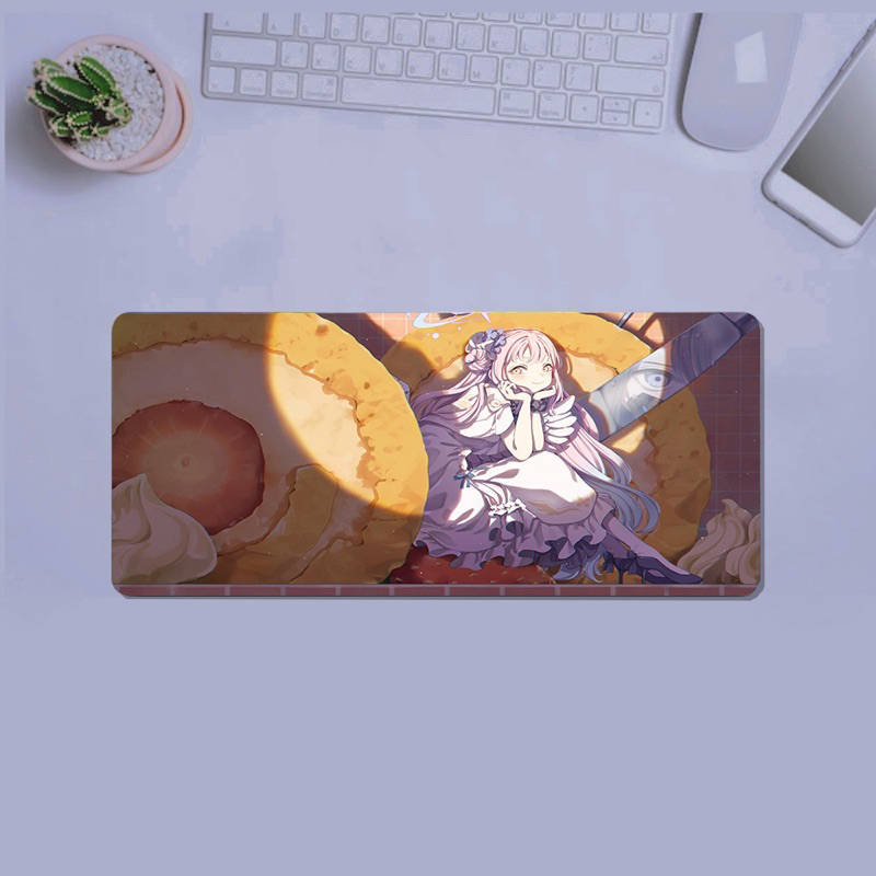 Blue Archive แผ่นรองเมาส์พิมพ์ลาย Mouse Pad ขนาด 70x30 cm บลูอาร์ไคฟ์ ...