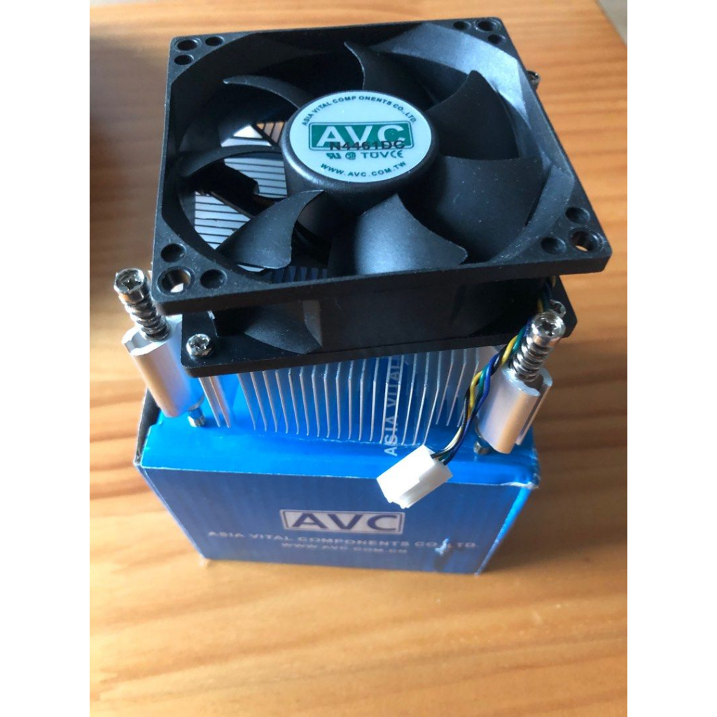 พัดลม CPU Cooler Fan Cooling 1366 2011 V2 V3 1155 4-Pin Wire ...