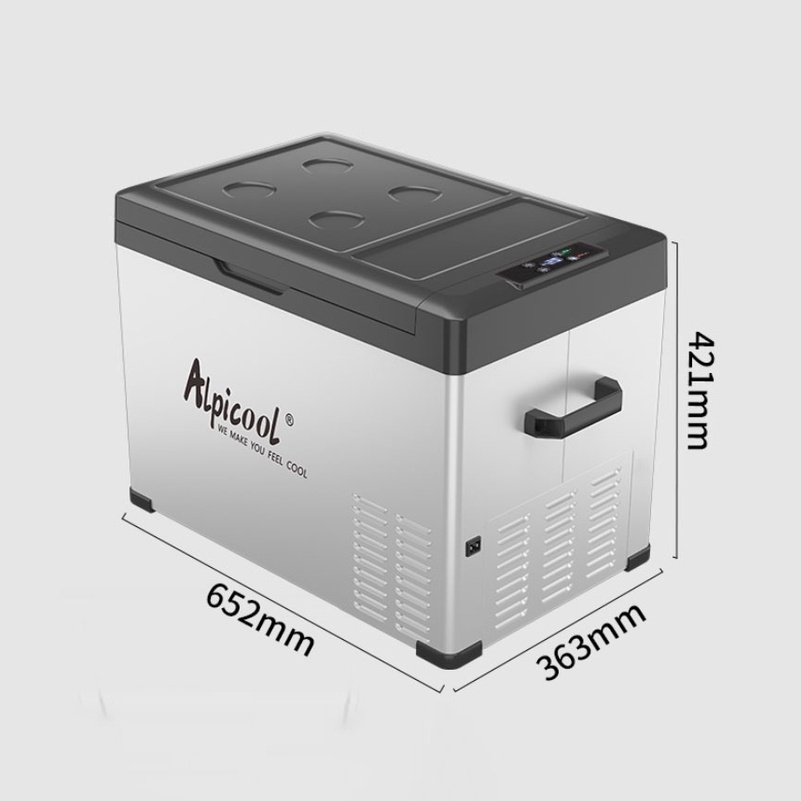 【ขายดี】 Alpicool freezer -20°C ตู้เย็นในรถสำหลัก12V/24V /220V ตู้เย็นมี ...