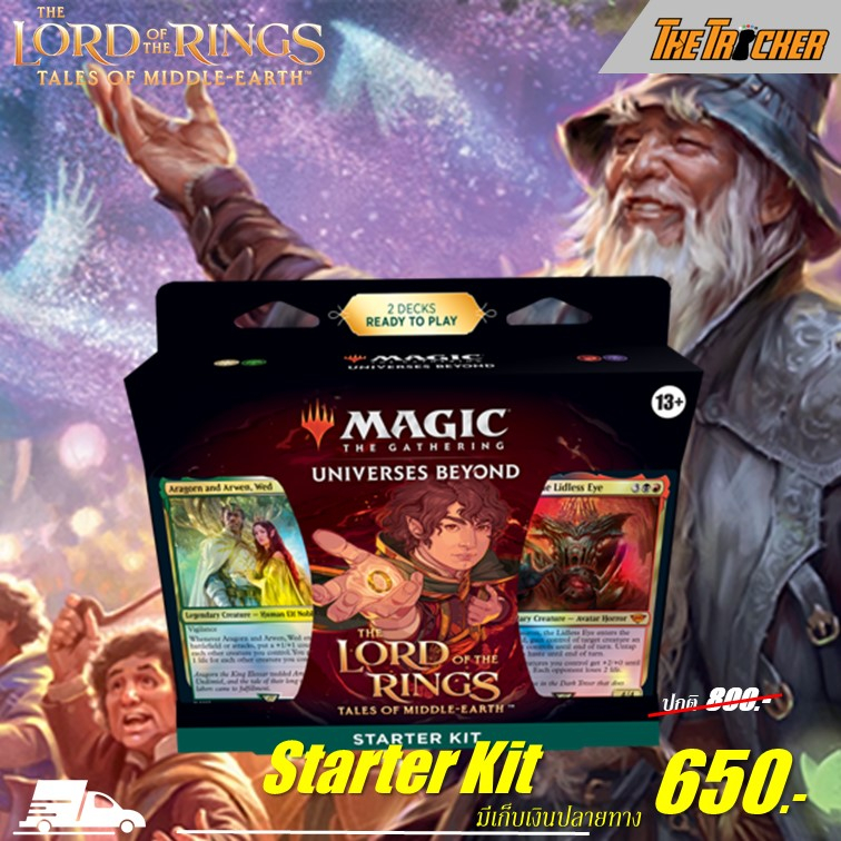 MTG The Lord of the Rings: Tales of Middle-earth™ (LTR) Starter Kit ...